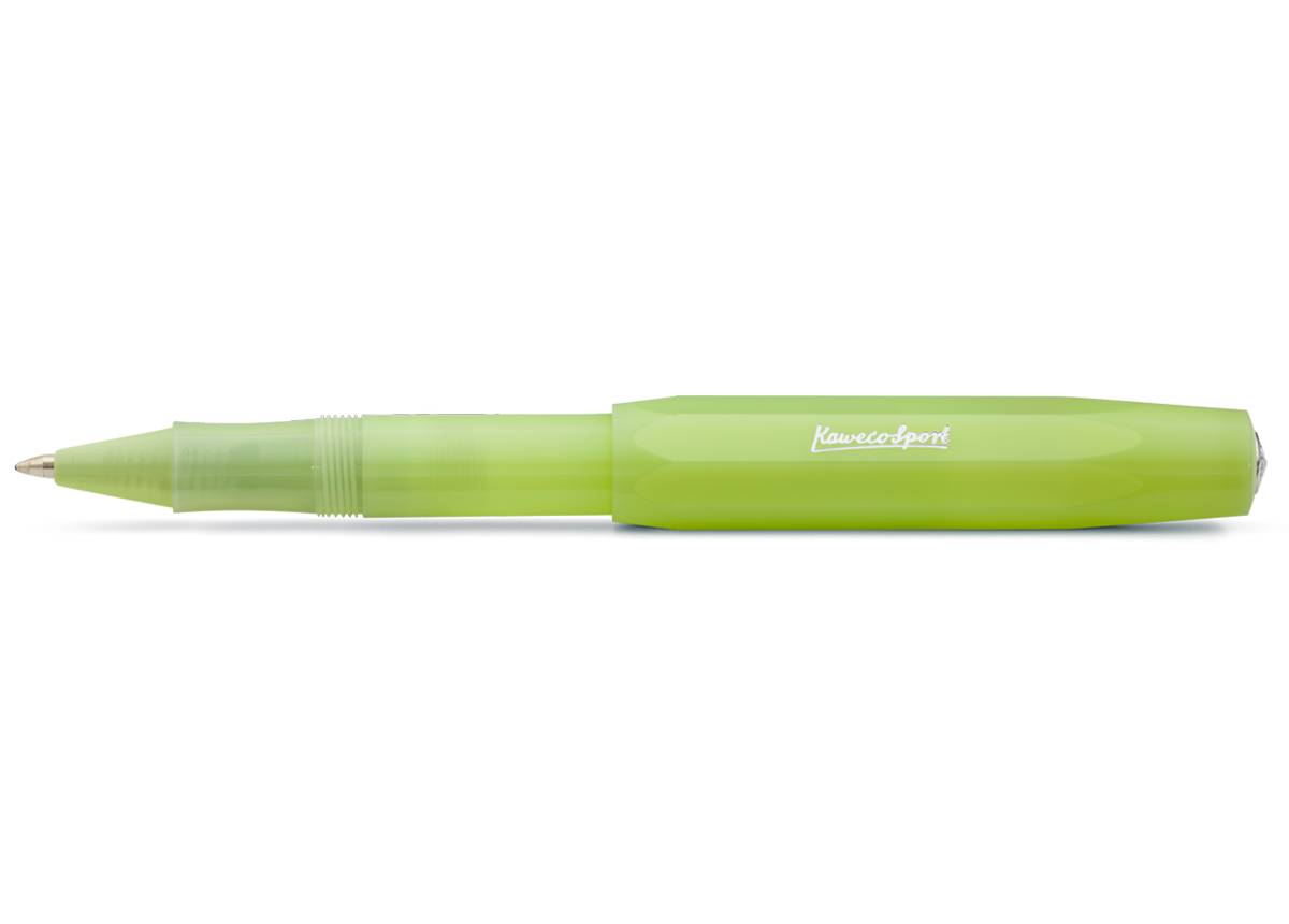 KAWECO FROSTED SPORT ROLLERBALL PEN FINE LIME – Pen & Tool